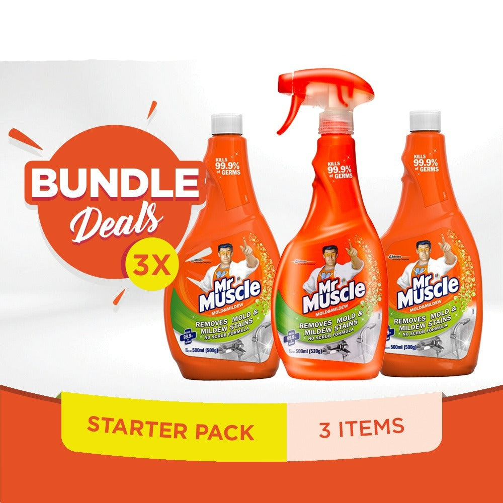 Mr. Muscle Mold & Mildew Starter Pack – TTN Philippines Inc.